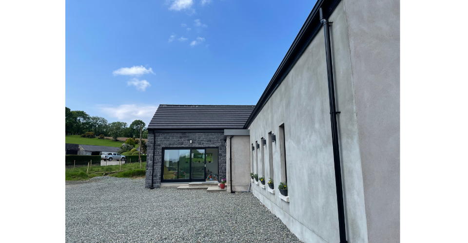 Passive Home In The Sperrin Mountains Nearing Completion Cluster site ...